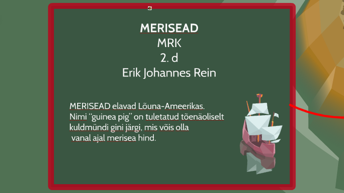 Merisiga by Katrin Rein on Prezi