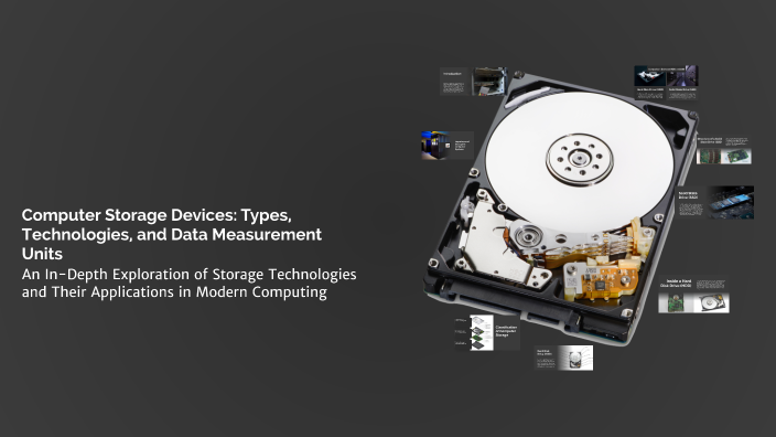 Computer Storage Devices: Types, Technologies, and Data Measurement ...