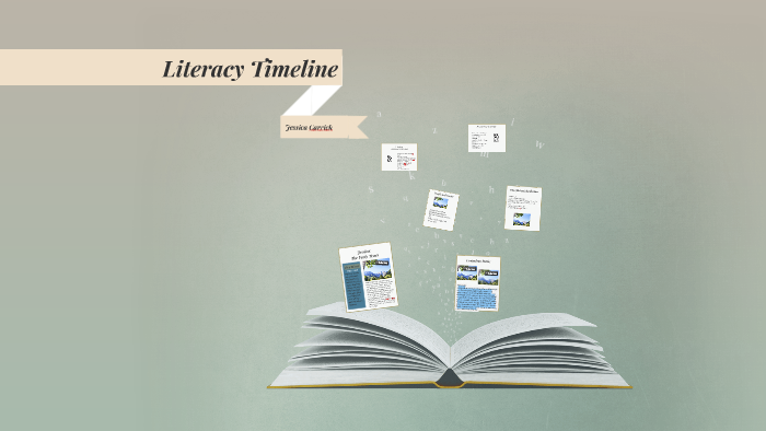 Literacy Timeline by Jessica Carrick
