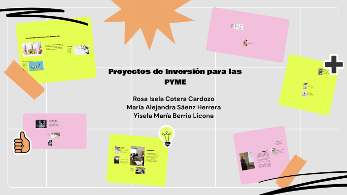 Proyectos de Inversión para las PYME by María Alejandra Sáenz Herrera on Prezi