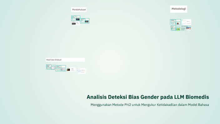 Analisis Deteksi Bias Gender pada LLM Biomedis by Desi Arti on Prezi