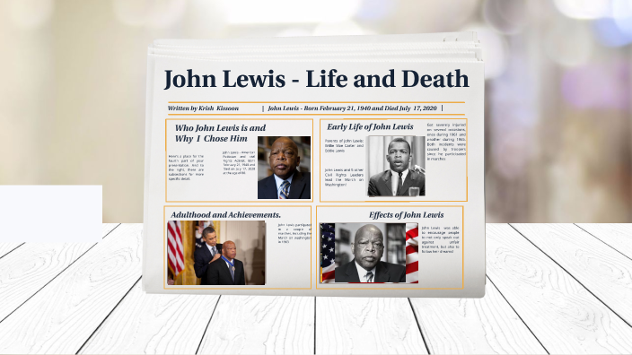 John Lewis - Life and Death by Krish Kissoon on Prezi