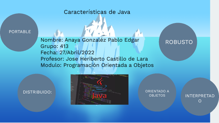 Java-*Características by PABLO EDGAR ANAYA GONZALEZ on Prezi
