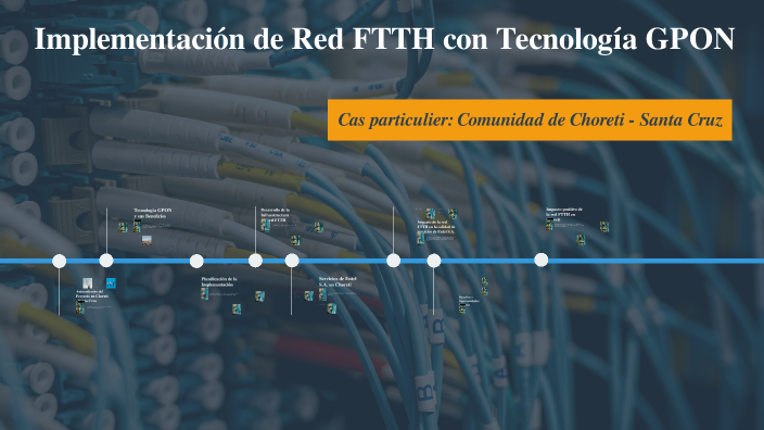 Implementación de Red FTTH con Tecnología GPON by juan ffddf on Prezi