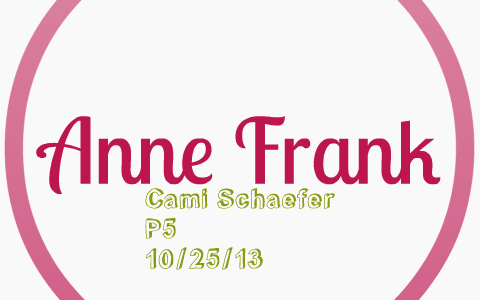 Anne Frank by Cami Schaefer on Prezi