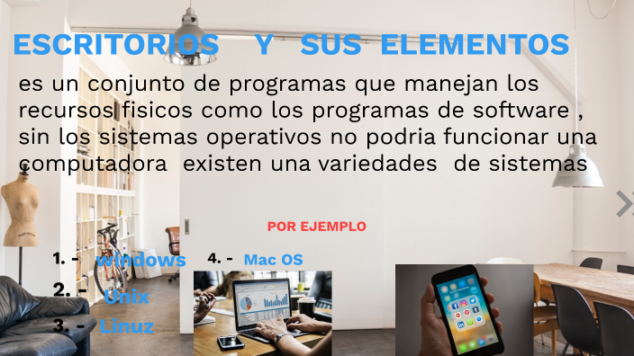 ESCRITORIOS Y SUS ELEMENTOS by Santa Cruz on Prezi