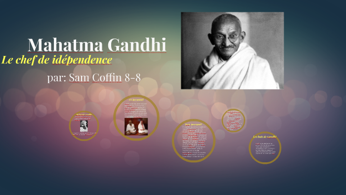 Mahatma Gandhi by sam coffin