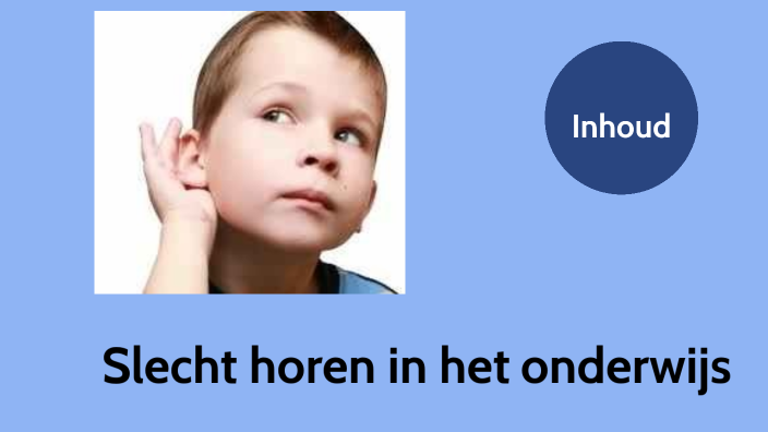 Slecht horen in het onderwijs by Koen Verbeyst