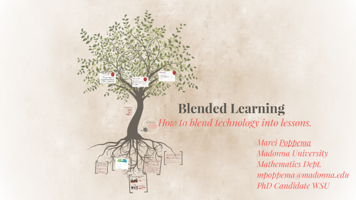 Blended Learning by Marci Poppema