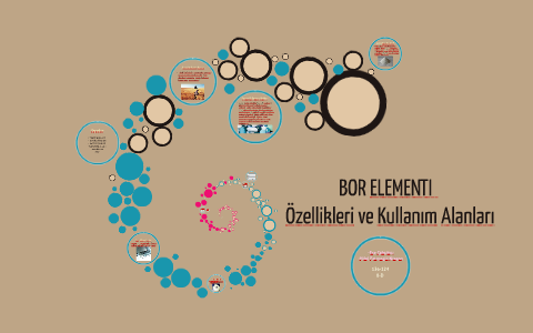 BOR ELEMENTİ by Ece Çubukcu on Prezi