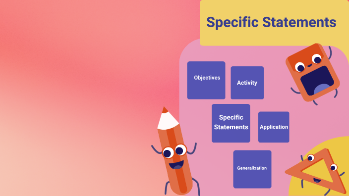 Specific Statements by johannaleizl T on Prezi