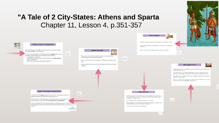 "A Tale of 2 City-States: Athens and Sparta by Meghan Harding on Prezi