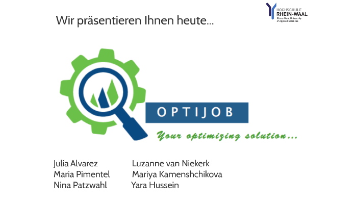 OptiJob by Yara Hussein on Prezi