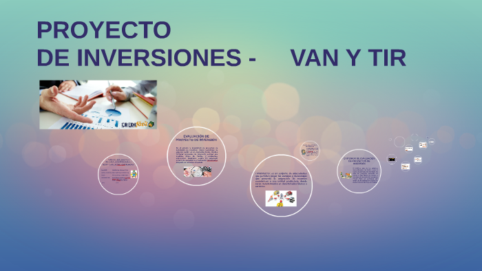 PROYECTO DE INVERSIONES -VAN Y TIR by Elvis Palacios Chanamé on Prezi