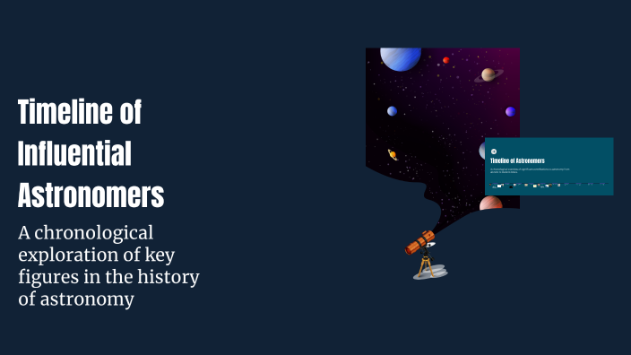 Timeline of Influential Astronomers by patrick casey on Prezi