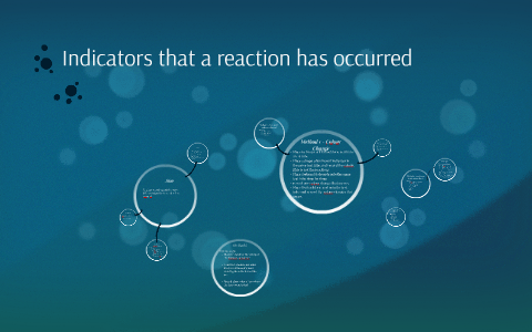 Indicators that a reaction has occured by luke kelleher on Prezi