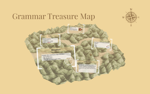 Grammar Treasure Map by Fiona Mackley on Prezi