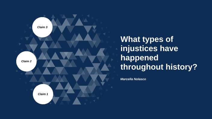 What types of injustices have happened throughout history by Maya ...