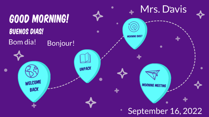 Good Morning!!! by Ashley Davis on Prezi