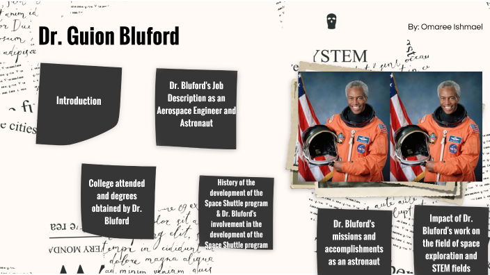 Dr. Guion Bluford: by Omaree ishmael on Prezi