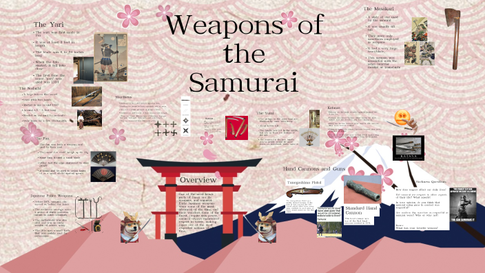 Samurai Weapons by James Hardison on Prezi