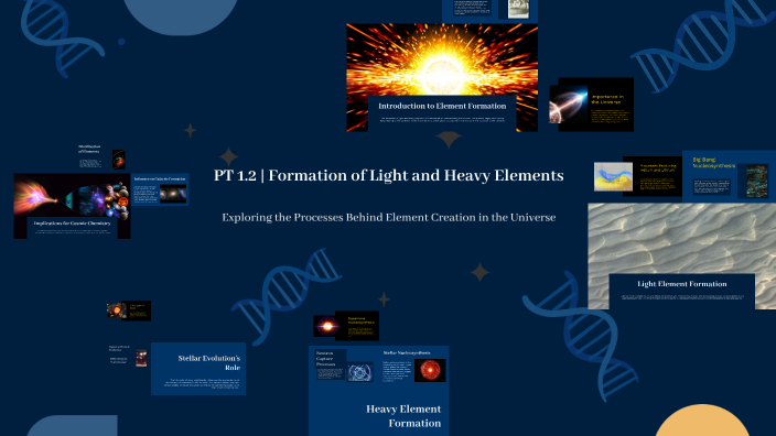 PT 1.2 | Formation of Light and Heavy Elements by Lance Gabriel INFANTE ...