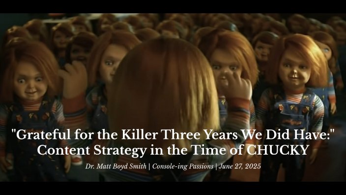 CHUCKY - Console-ing Passions by Matthew Smith on Prezi