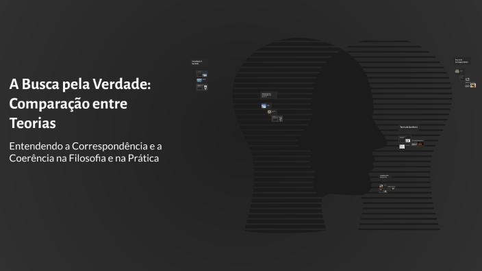 A Busca pela Verdade: Comparação entre Teorias by Gustavo Lopes on Prezi