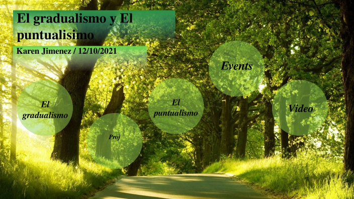 El gradualismo y El puntualísimo by Karen Jimenez G on Prezi