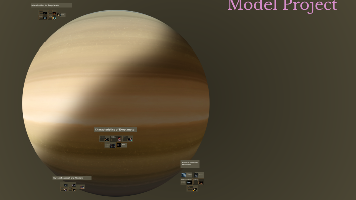 Exoplanet Model Project by Ne ́Handa Pacquette on Prezi