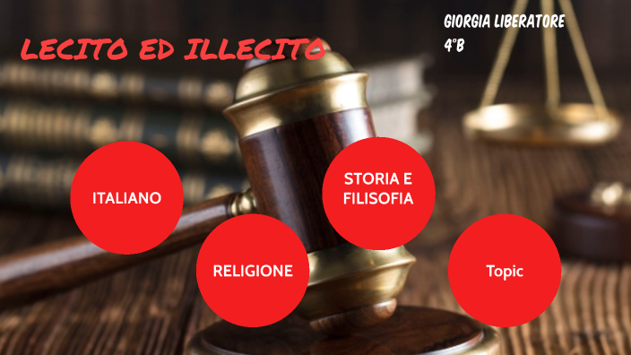 Lecito e illecito by GIORGIA LIBERATORE on Prezi