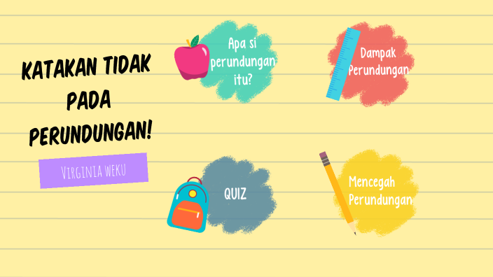 KATAKAN TIDAK PADA PERUNDUNGAN! by Virginia Weku on Prezi