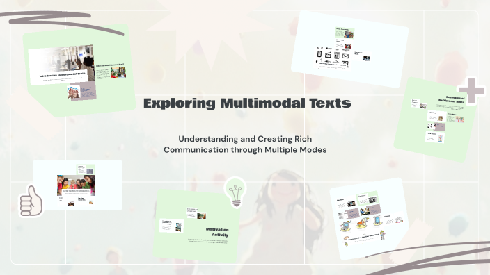 Exploring Multimodal Texts by Samon Leah on Prezi