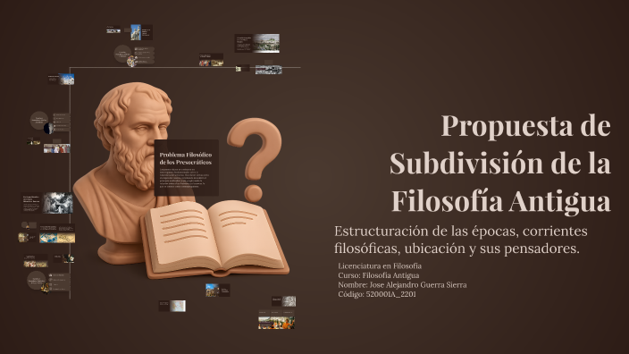 Propuesta de Subdivisión de la Filosofía Antigua by José G Sierra on Prezi