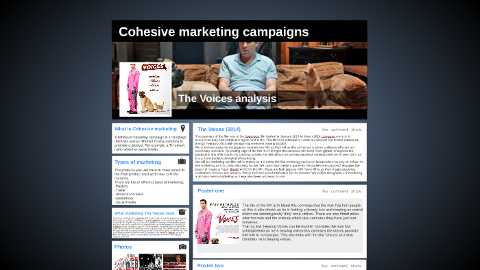 Cohesive marketing campaigns by emily newberry on Prezi