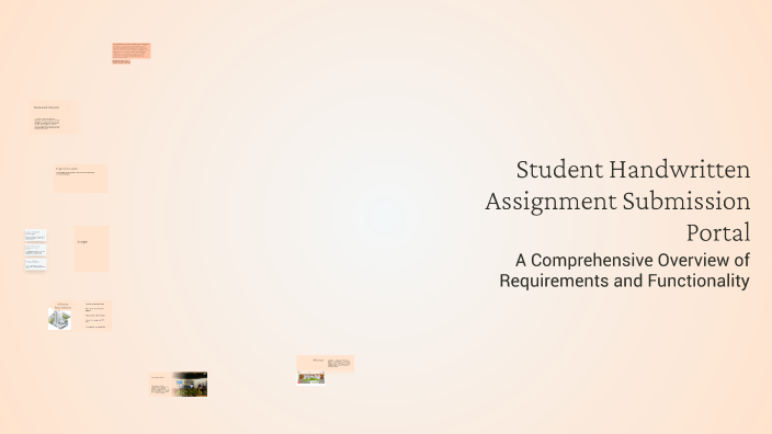 Student Handwritten Assignment Submission Portal by K MANASA ABEDENGO PEC on Prezi