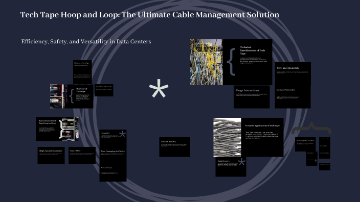 Tech Tape Hoop and Loop: The Ultimate Cable Management Solution by ...