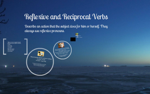 Reflexive and Reciprocal Verbs by Jonathan Galka on Prezi