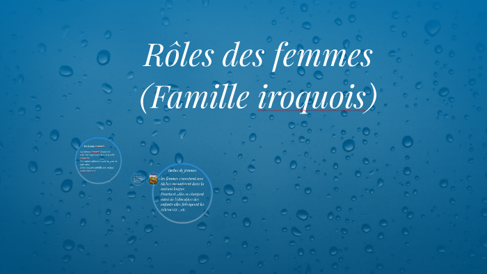 le role des femme iroquois by gabriela malpica on Prezi