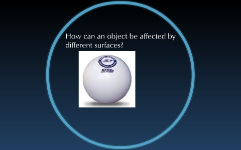 How can the surface affect the motion of a rolling ball? by Jaeyoung ...