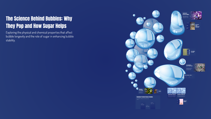 The Science Behind Bubbles: Why They Pop and How Sugar Helps by ...