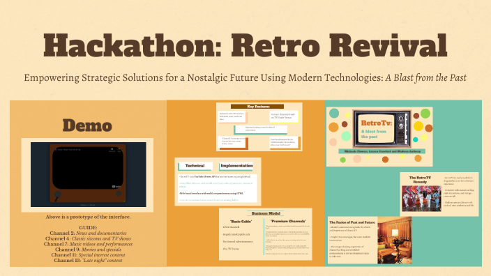 Hackathon: Retro Revival by Lauren Crawford on Prezi