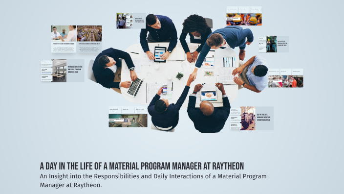 A Day in the Life of a Material Program Manager at Raytheon by Sami ...