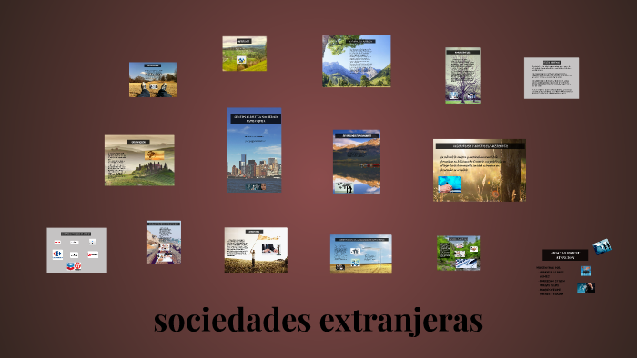 sociedades extranjeras by Gabriela Gomez