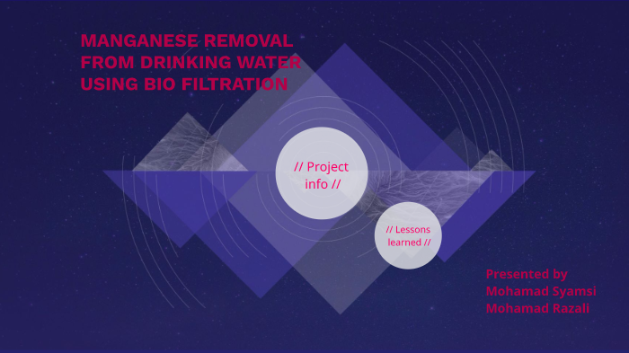 Manganese Removal by Nik Faris Haikal Badrul Hisham on Prezi