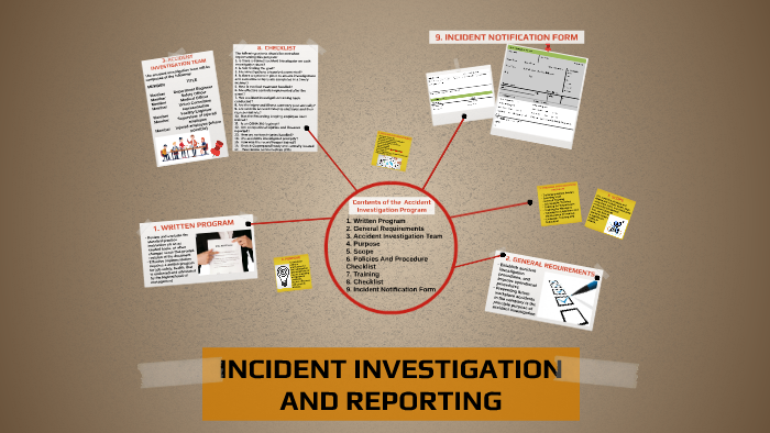 INCIDENT INVESTIGATION AND REPORTING by Kyla Salenga on Prezi