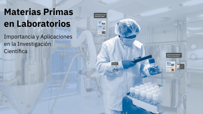 Materias Primas en Laboratorios by Walter Dario Rodriguez - Higiene y ...