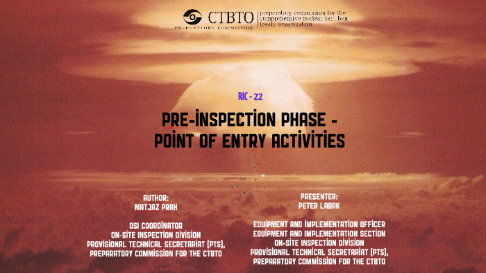 Pre-inspection Phase - Point of Entry Activities by Matjaz Prah on Prezi