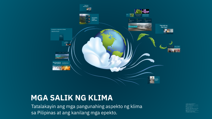 MGA SALIK NG KLIMA by Joffre San Diego Gayla on Prezi