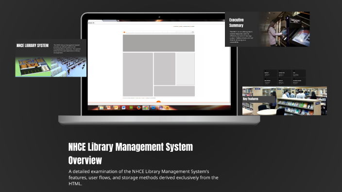 NHCE Library Management System Overview by Harsh Chy on Prezi